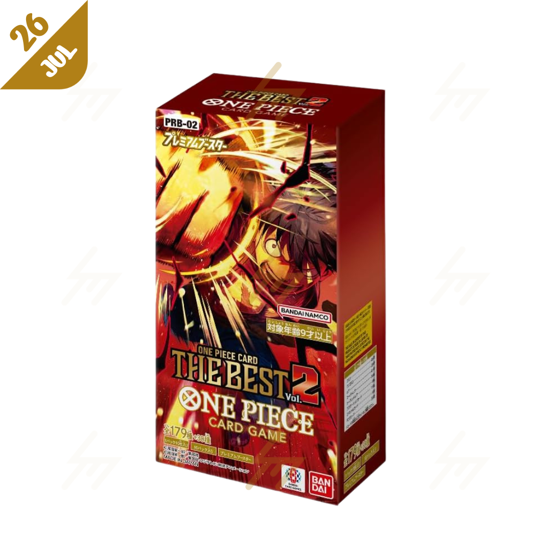 PRE-ORDER: One Piece - PRB02 - ONE PIECE CARD THE BEST vol.2 (Japanese – Silvermine
