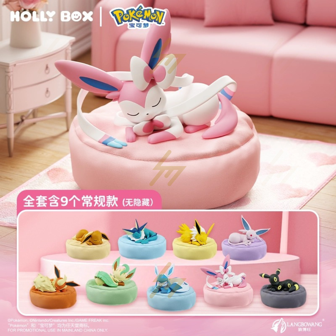 Holly Box - Blind Box - Pokemon - Eevee Evolutions Sleeping Collection ...