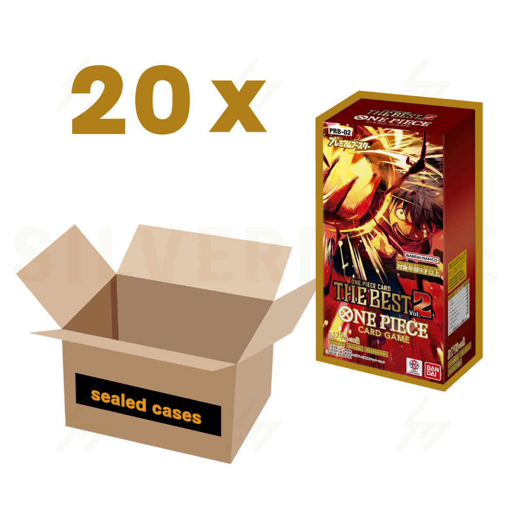 PRE-ORDER: One Piece - PRB02 - ONE PIECE CARD THE BEST vol.2 (Japanese – Silvermine